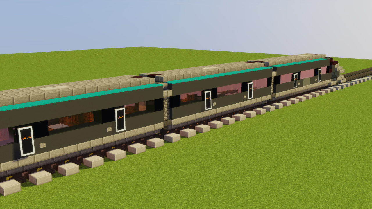 Aurora Concept Train Minecraft Map