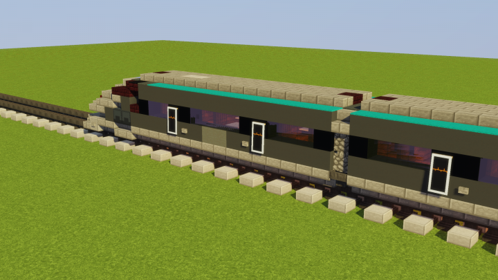 Aurora Concept Train Minecraft Map
