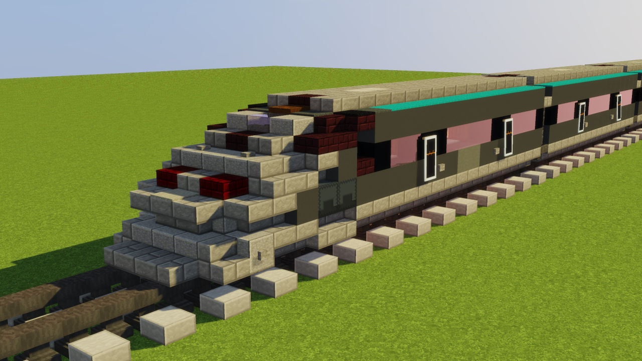 Aurora Concept Train Minecraft Map