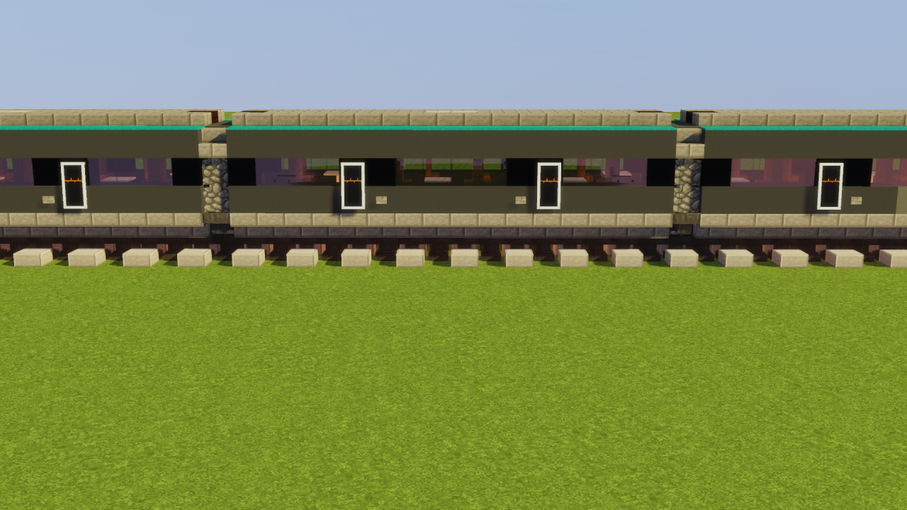 Aurora Concept Train Minecraft Map
