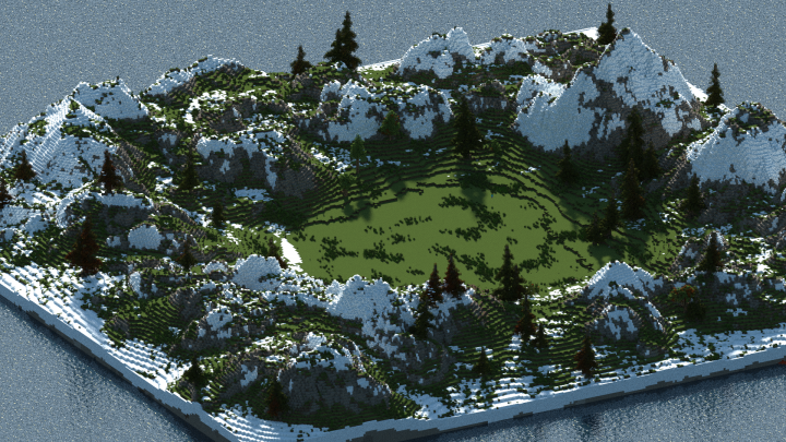 Lobby Spawn - landscape Minecraft Map