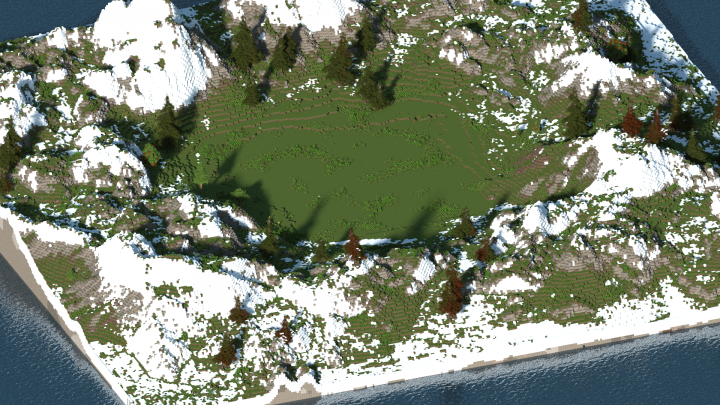 Lobby Spawn - landscape Minecraft Map