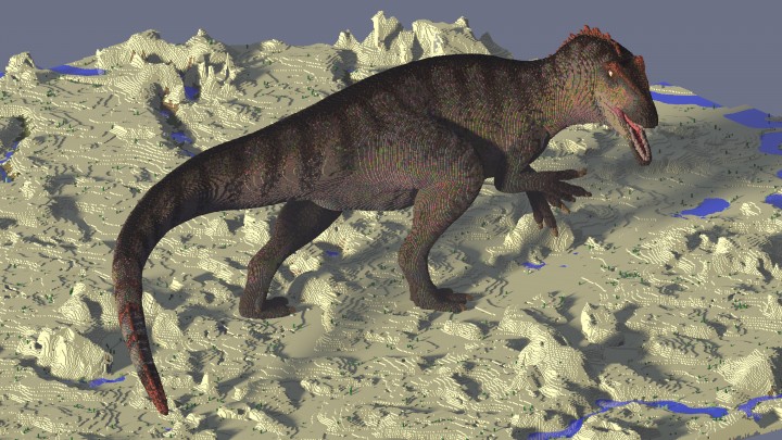 Allosaurus Minecraft Map