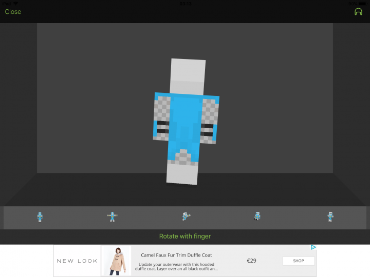 Knight 4 from skin pack 4 on the console version of minecraft ...