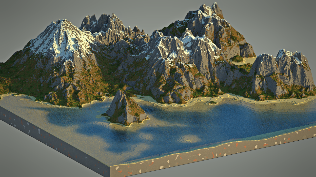Coastal Region Minecraft Map