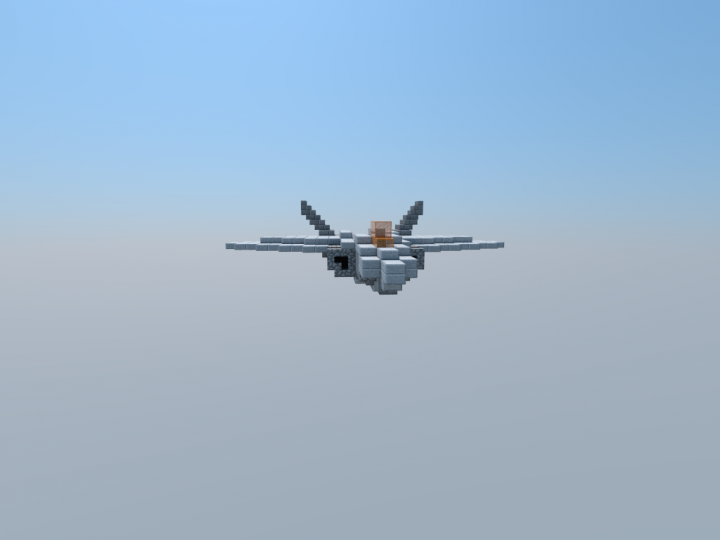 Lockheed Martin F-22 Raptor Minecraft Map