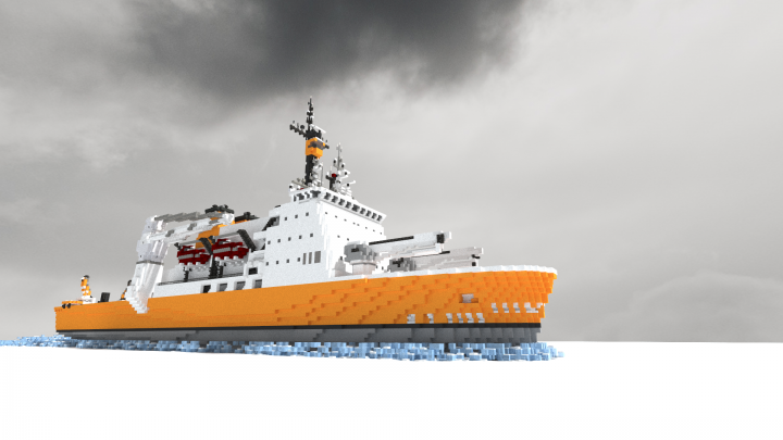 Icebreaker LDG 7009 Minecraft Map