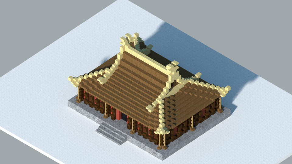 Small Oriental Temple Minecraft Map