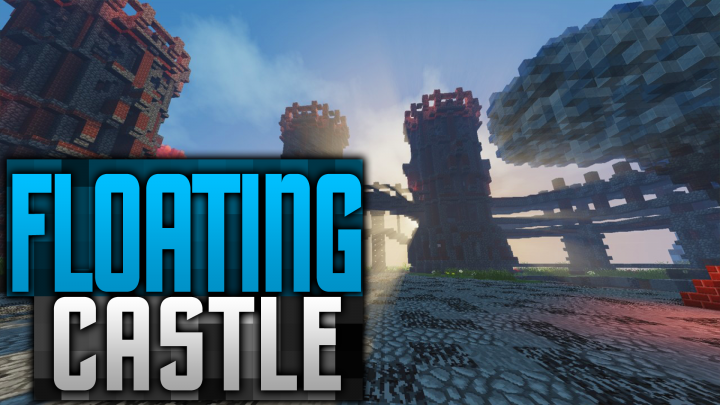 Floating castle Minecraft Map