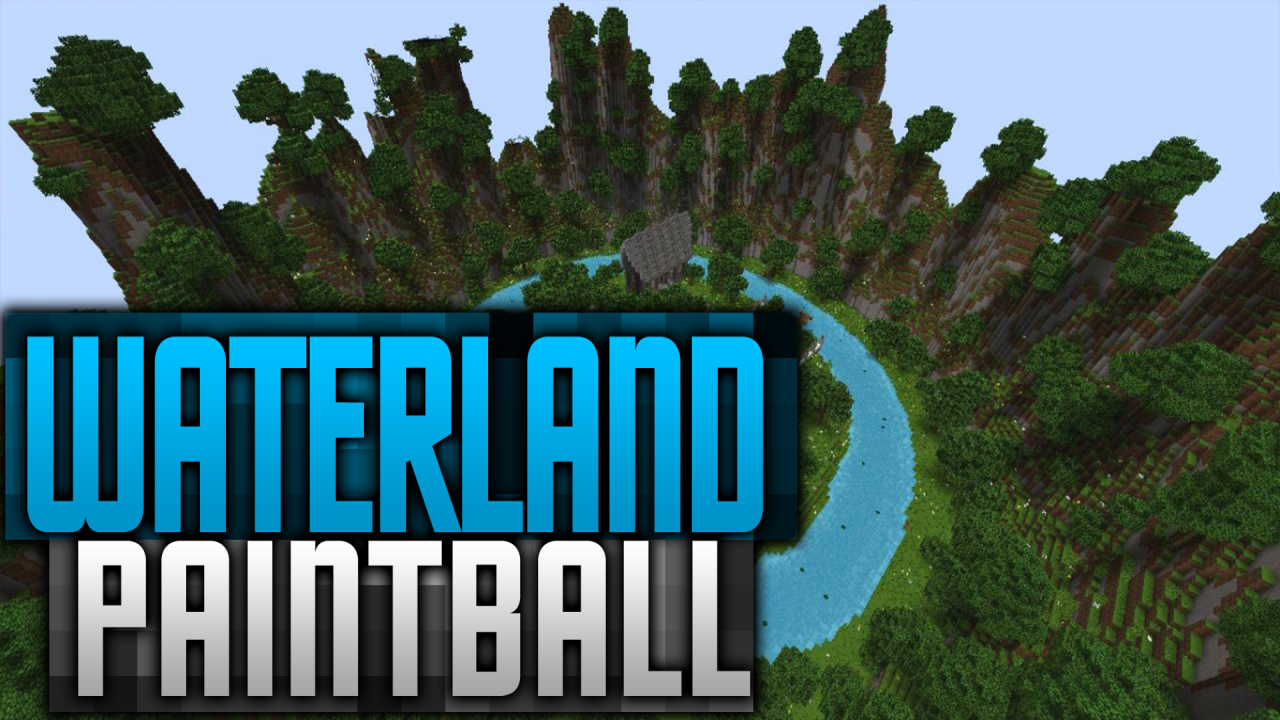 Waterland - Paintball Minecraft Map