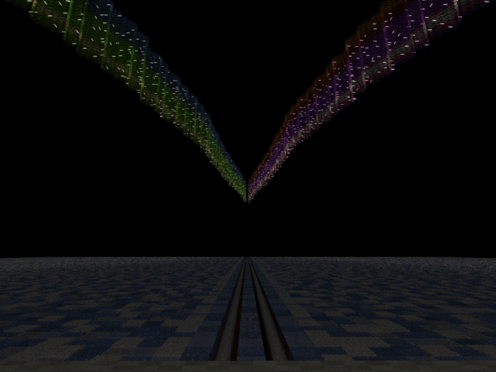 Polar Express Train Recreation Minecraft Map