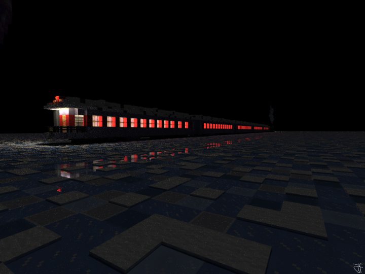 Polar Express Train Recreation Minecraft Map