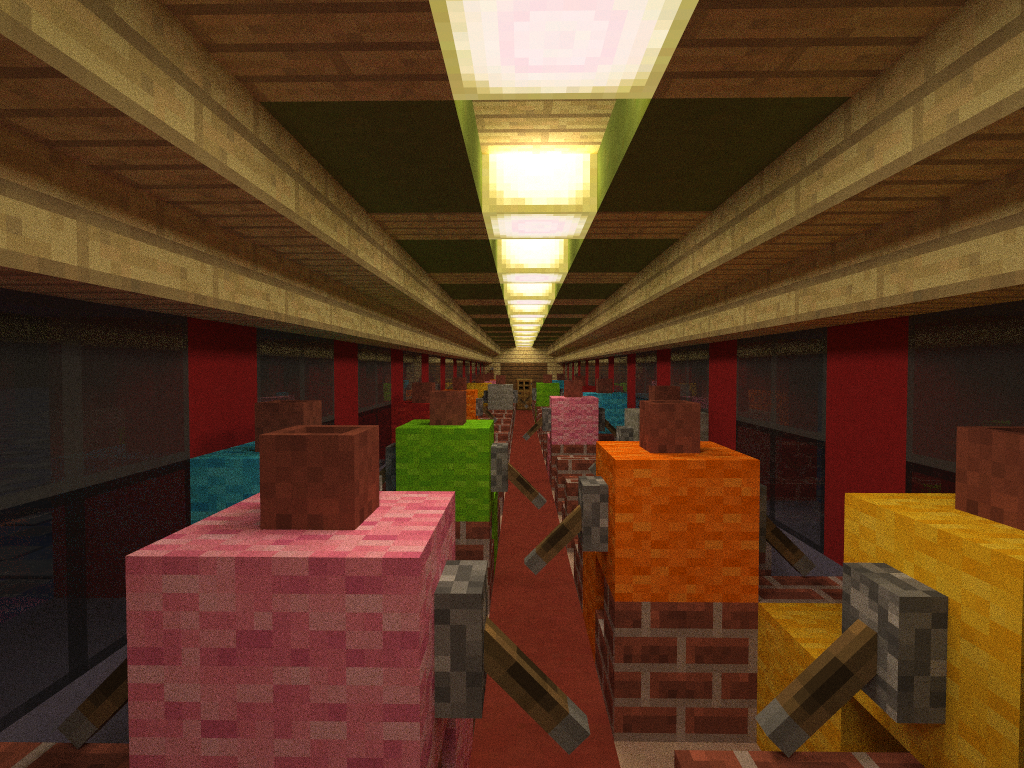 Polar Express Train Recreation Minecraft Map