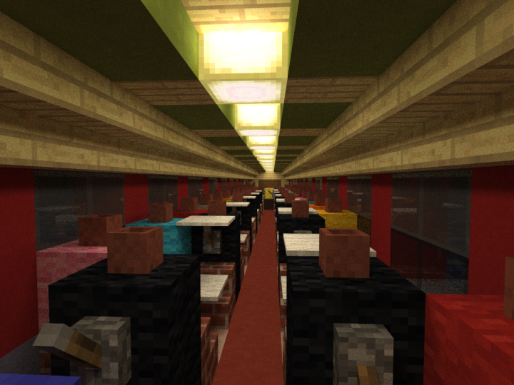 Polar Express Train Recreation Minecraft Map