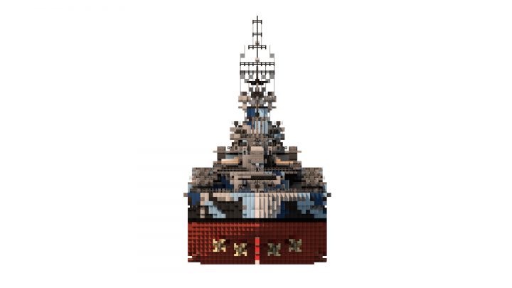 British Battleship HMS Prince of Wales 1:1 Minecraft Map