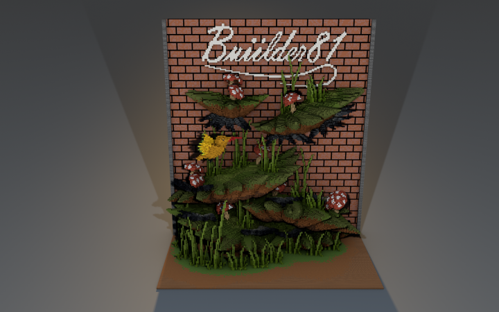 The floral wall ! Minecraft Map