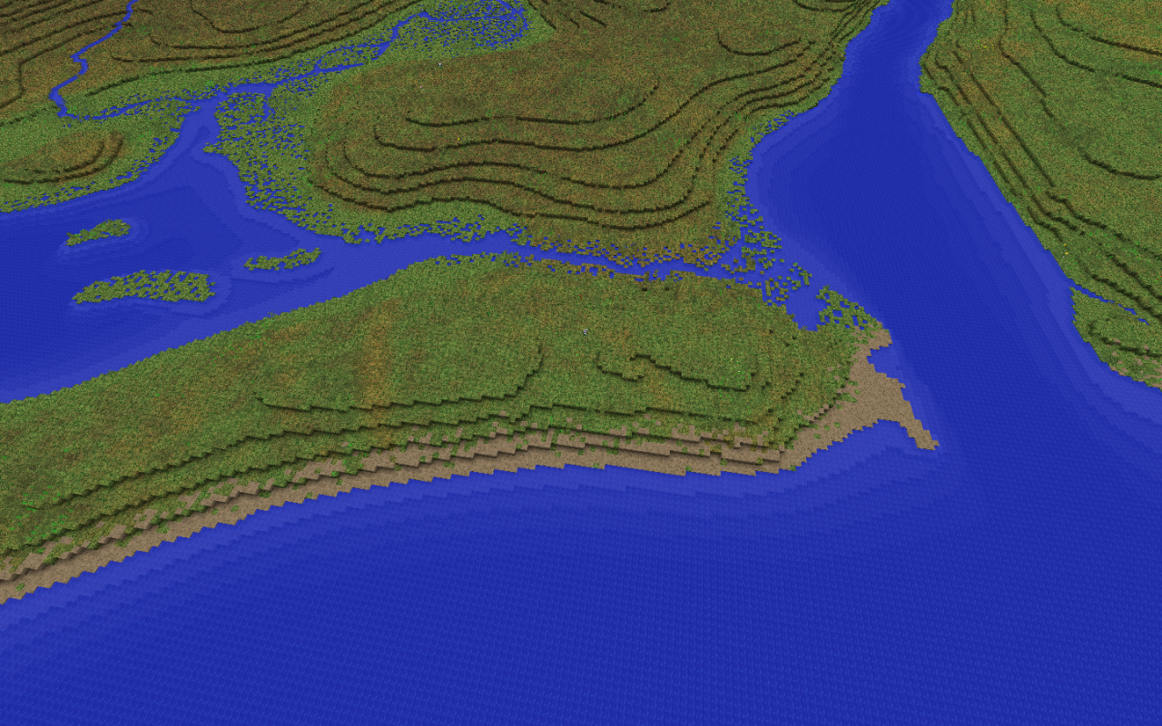 The Entire State of Massachusetts in Minecraft Minecraft Map