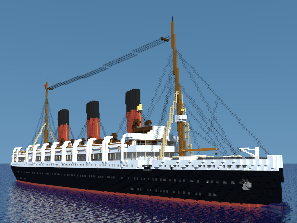 SS Burdigala ex Kaiser Friedrich Minecraft Map