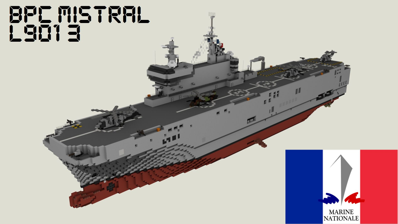 BPC Mistral (L9013) LHD Minecraft Map