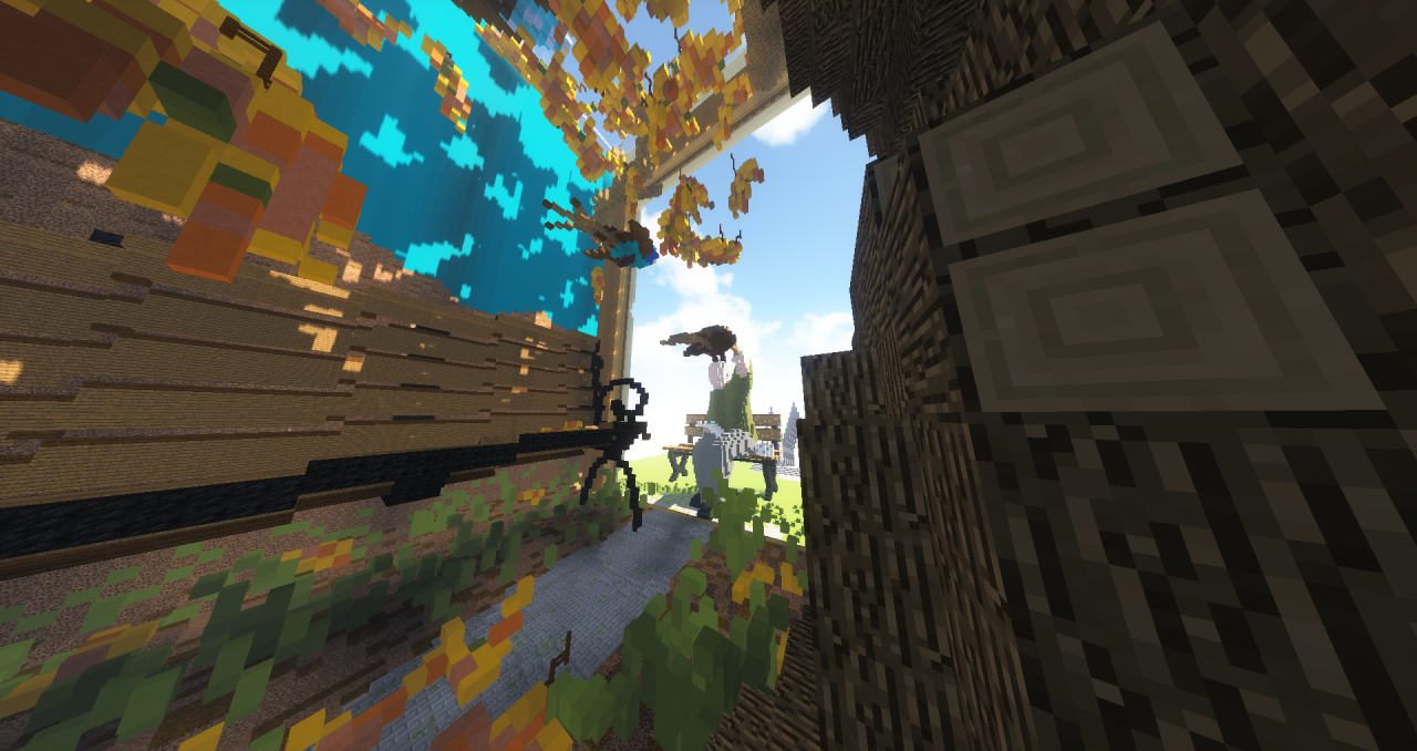 ~Natures Painting~ huge organics build Minecraft Map