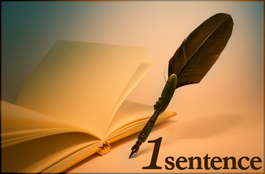 One sentence story