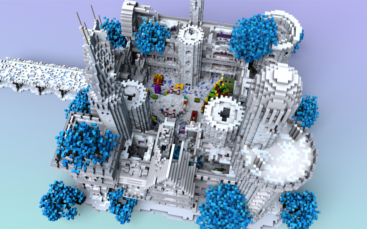 Ice Kingdom Minecraft Map