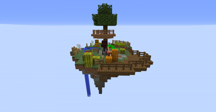Mini Floating Island: Mini Build Series #4 Minecraft Map