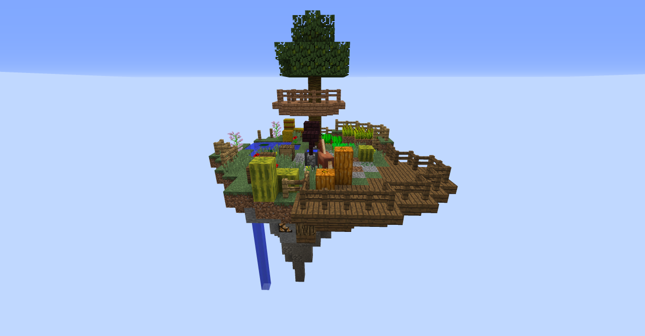 Mini Floating Island: Mini Build Series #4 Minecraft Map