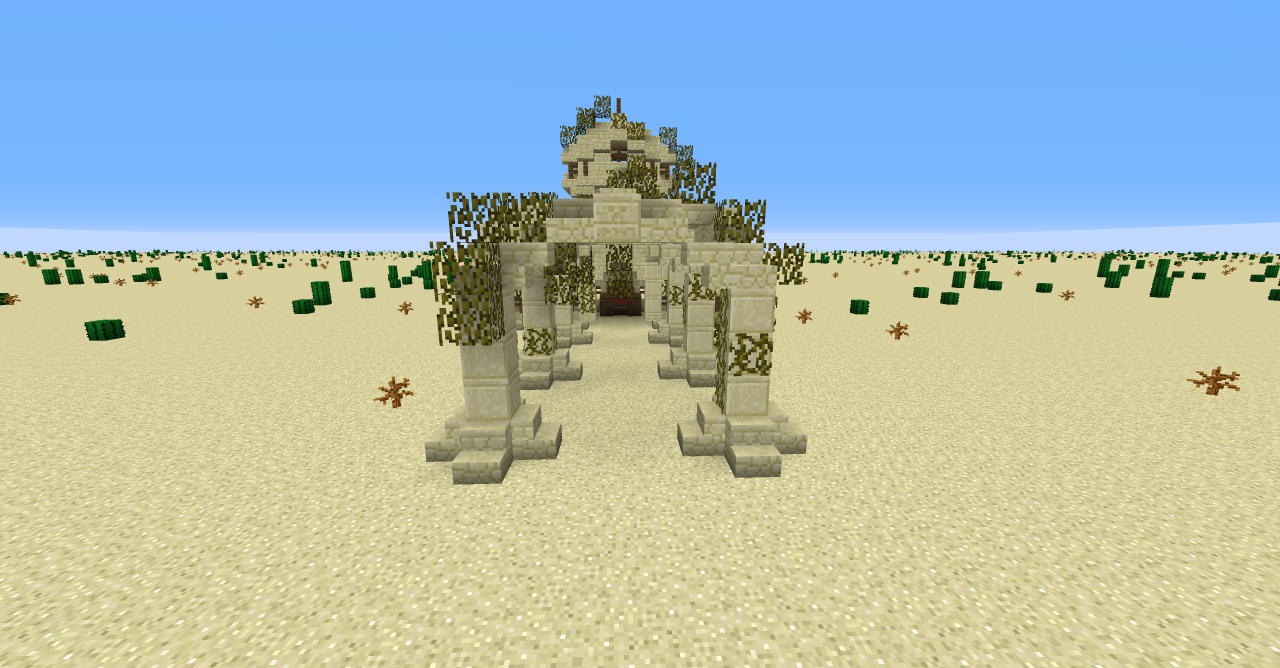 Mini Temple: Mini Build Series #6 Minecraft Map