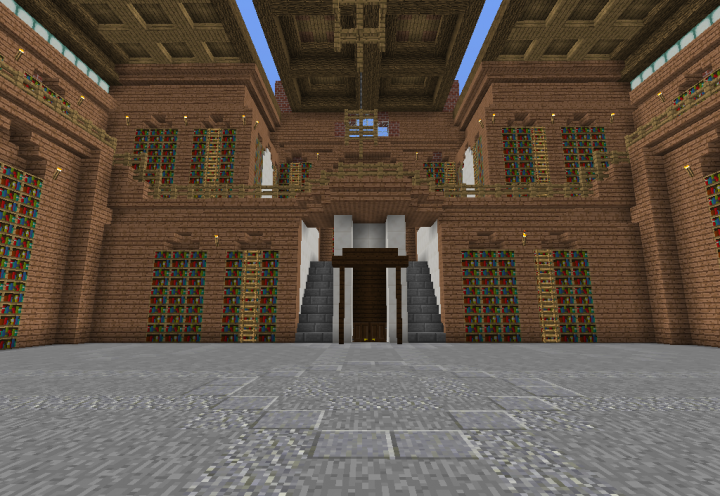 NieR Library (NieR:Automata) Minecraft Map