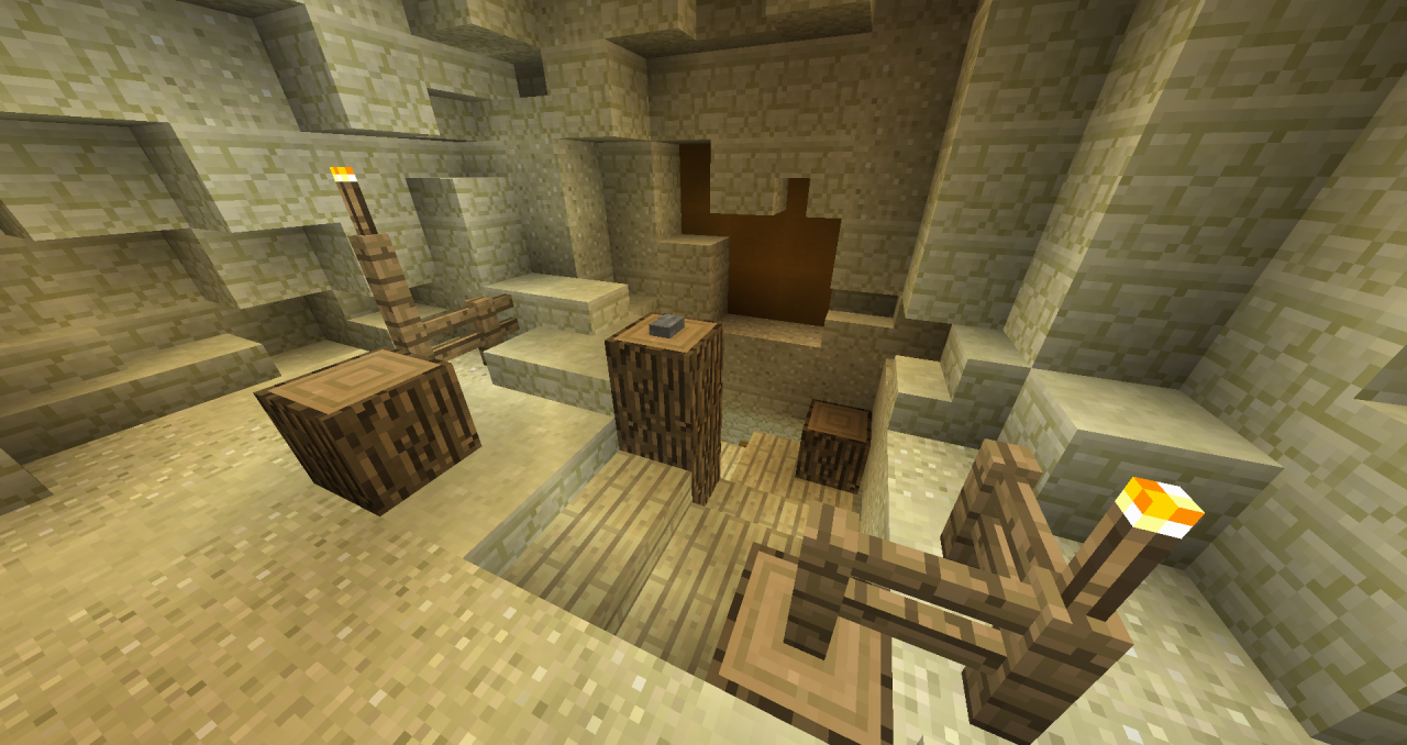 Desert Base Minecraft Map