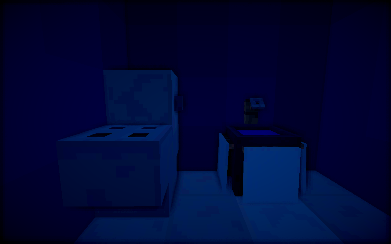 Blue House Minecraft Map