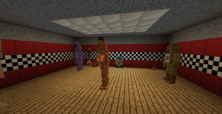 FNaF Universe Mod Map Minecraft Map