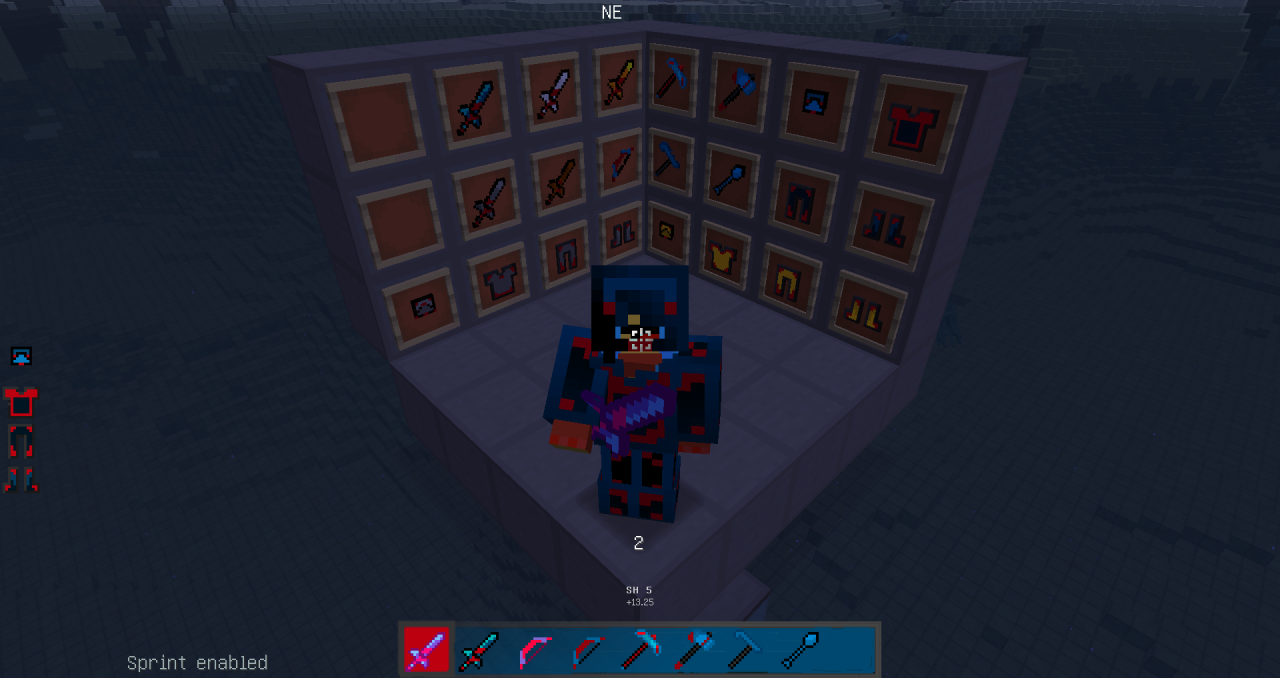 Azurite Red By Carbonated Fry Minecraft Texture Pack