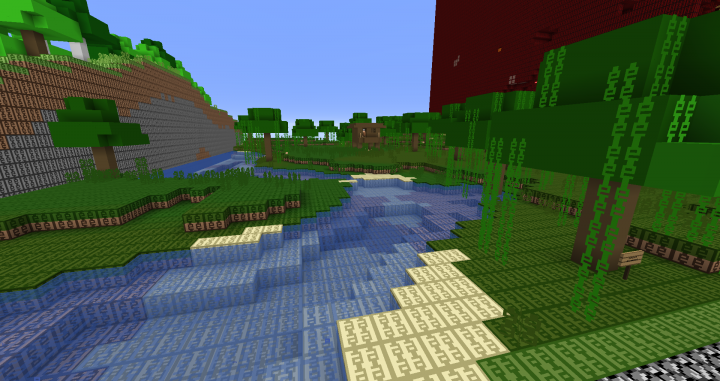 simplistic ALPHA Minecraft Texture Pack