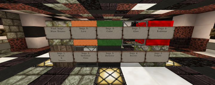 Stacked Maze Minecraft Map