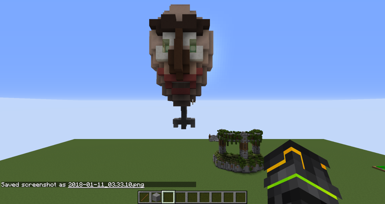 Simple Villager Statue Minecraft Map