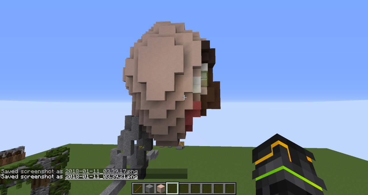 Simple Villager Statue Minecraft Map