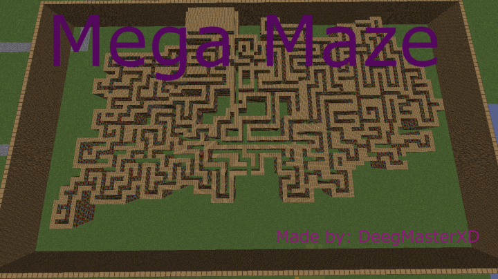 Mega Maze Minecraft Map