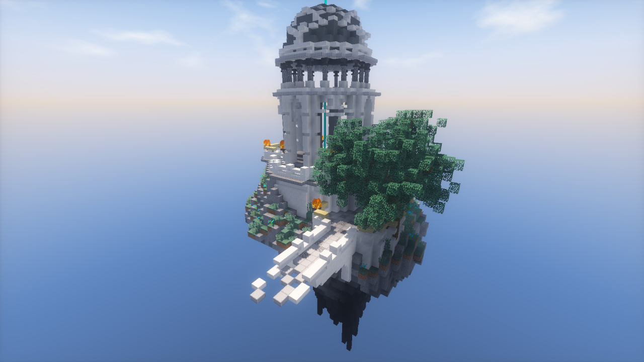Sky-Spawn - Ancient/fantasy pavilion Minecraft Map