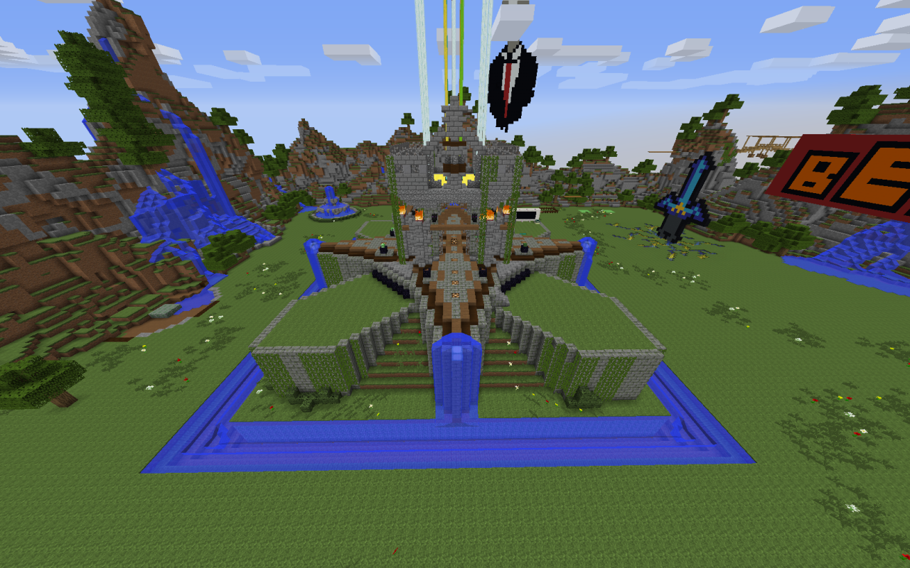 Spawn for BEDWARS --- server ---> mc.robencraft.it Minecraft Map