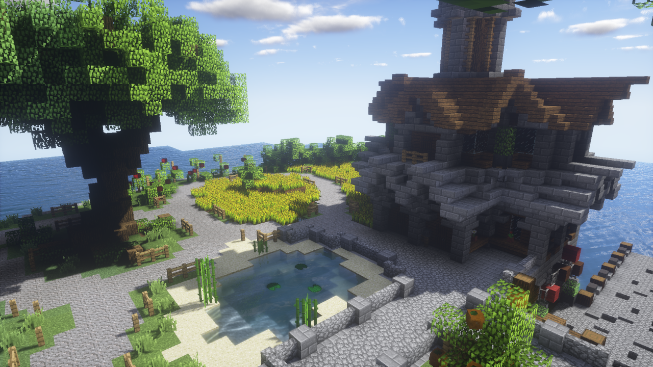 Averus a Medival City first steps Minecraft Map