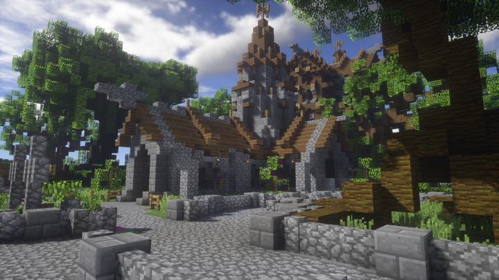 Averus a Medival City first steps Minecraft Map
