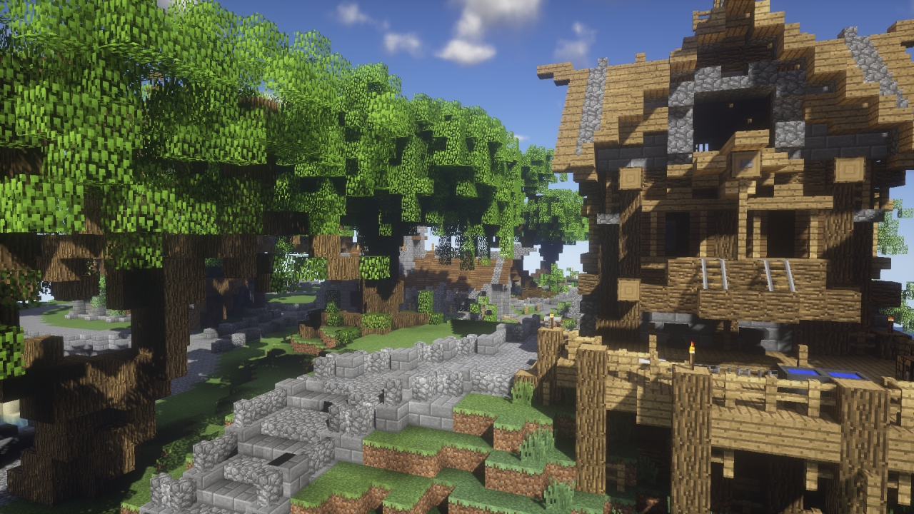 Averus a Medival City first steps Minecraft Map