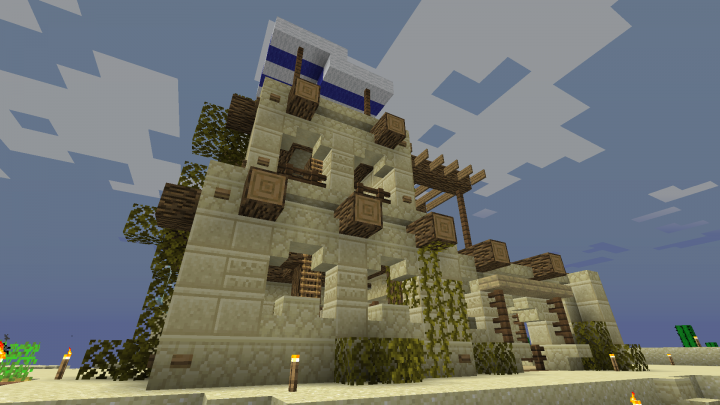 Small Desert House Minecraft Map