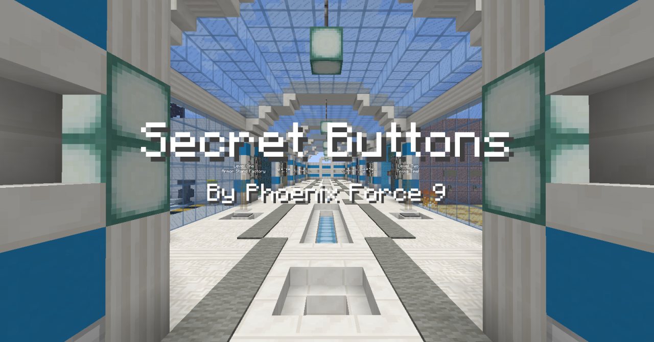 Secret Buttons Minecraft Map