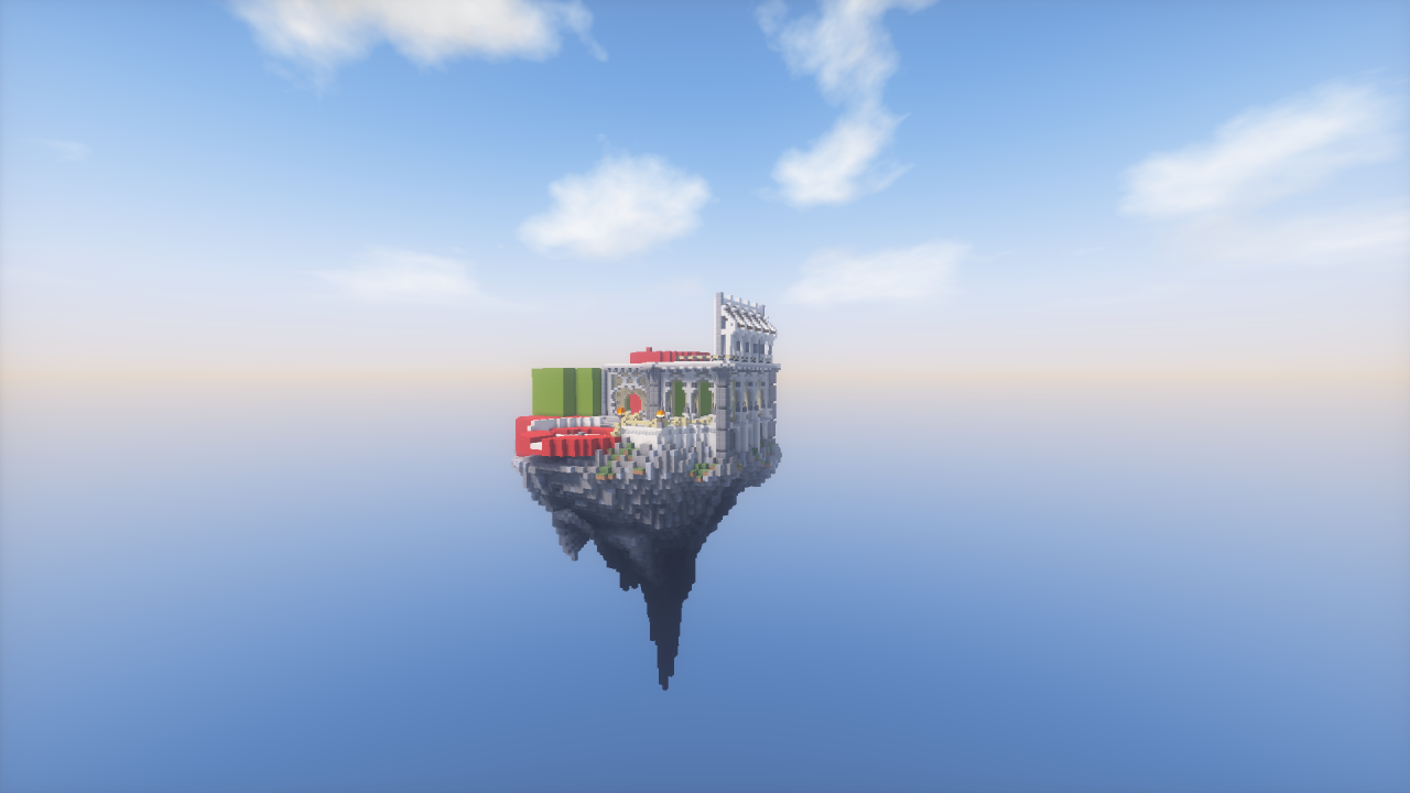 Small Server Spawn-Floating Island Minecraft Map