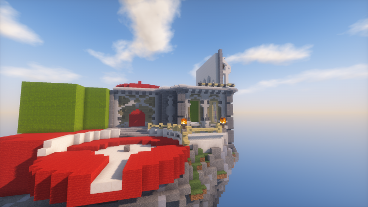 Small Server Spawn-Floating Island Minecraft Map