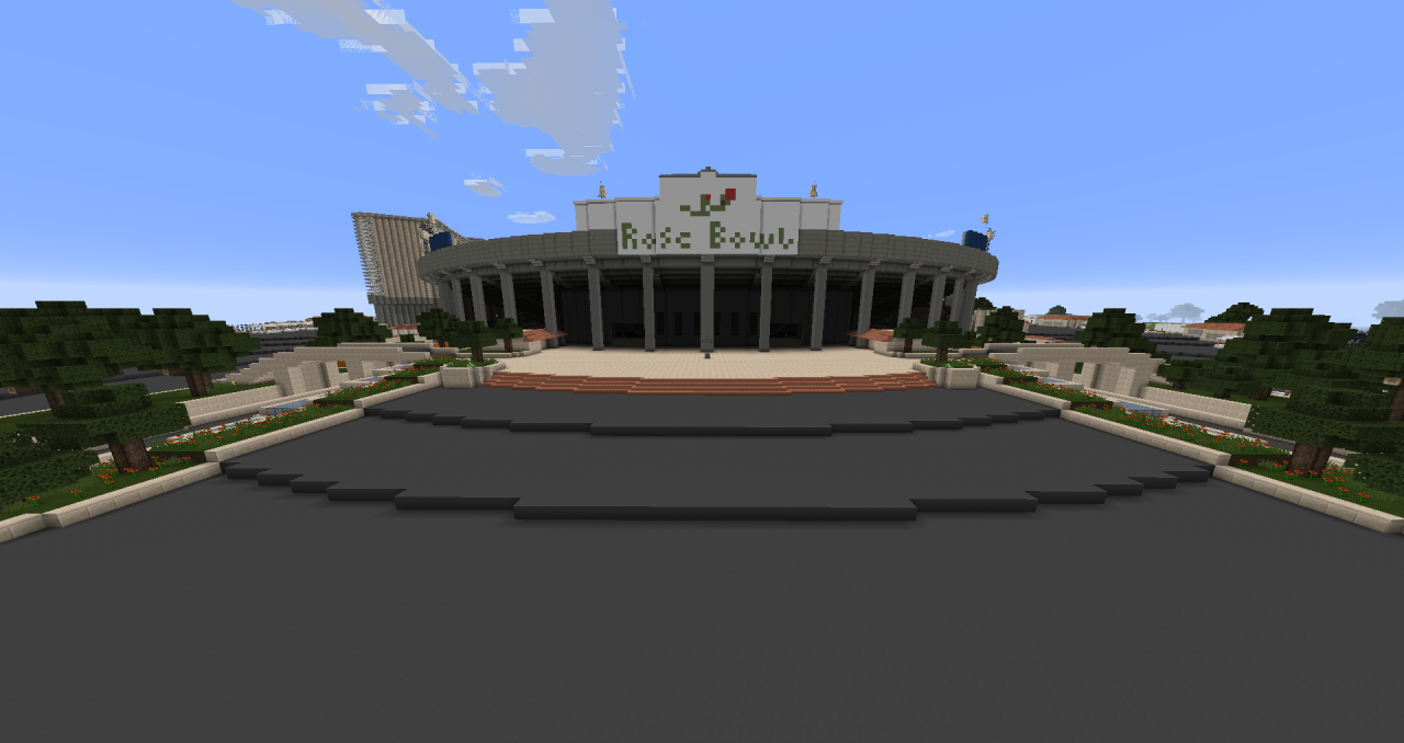 Rose Bowl Stadium Minecraft Map