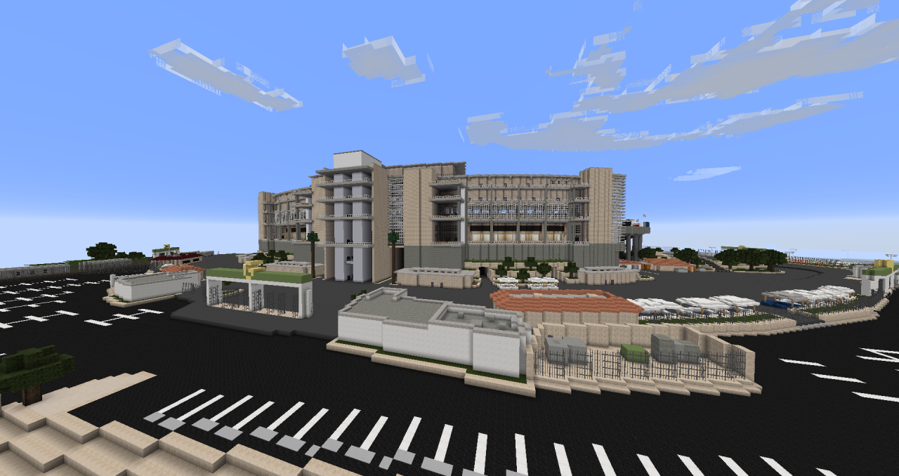 Rose Bowl Stadium Minecraft Map